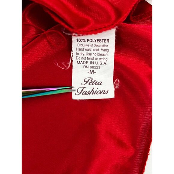 Petra | Intimates & Sleepwear | Vintage Petra Fashions Womens M Red ...